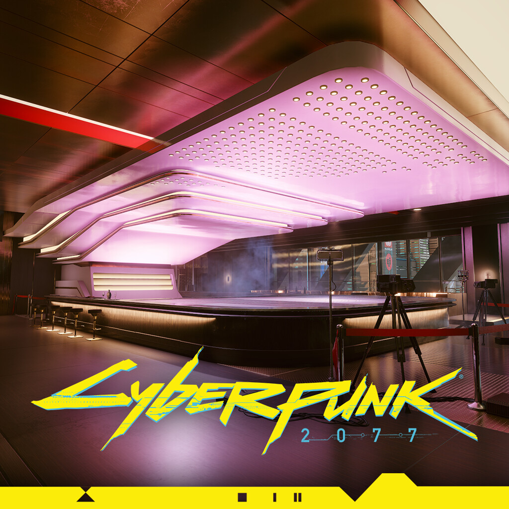 ArtStation - Kerry lounge club - Cyberpunk 2077