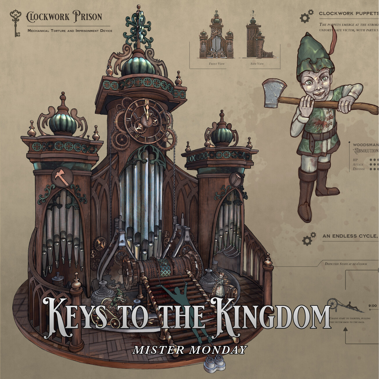 ArtStation - Clockwork Prison