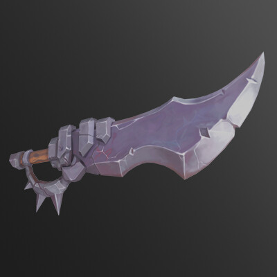 ArtStation - Hand-Painted Dagger