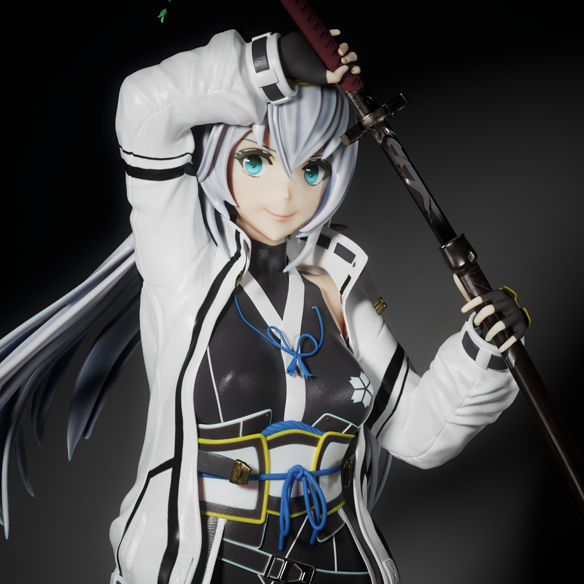 ArtStation - Shizuna Rem Misurugi 3d Fanart