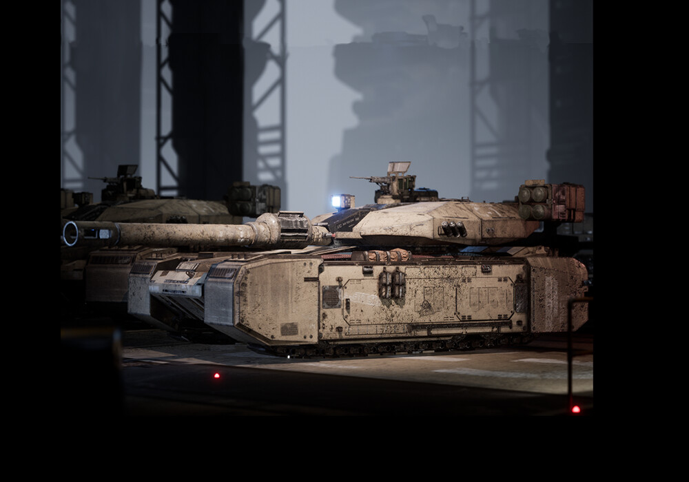 ArtStation - Tank Hard Surface