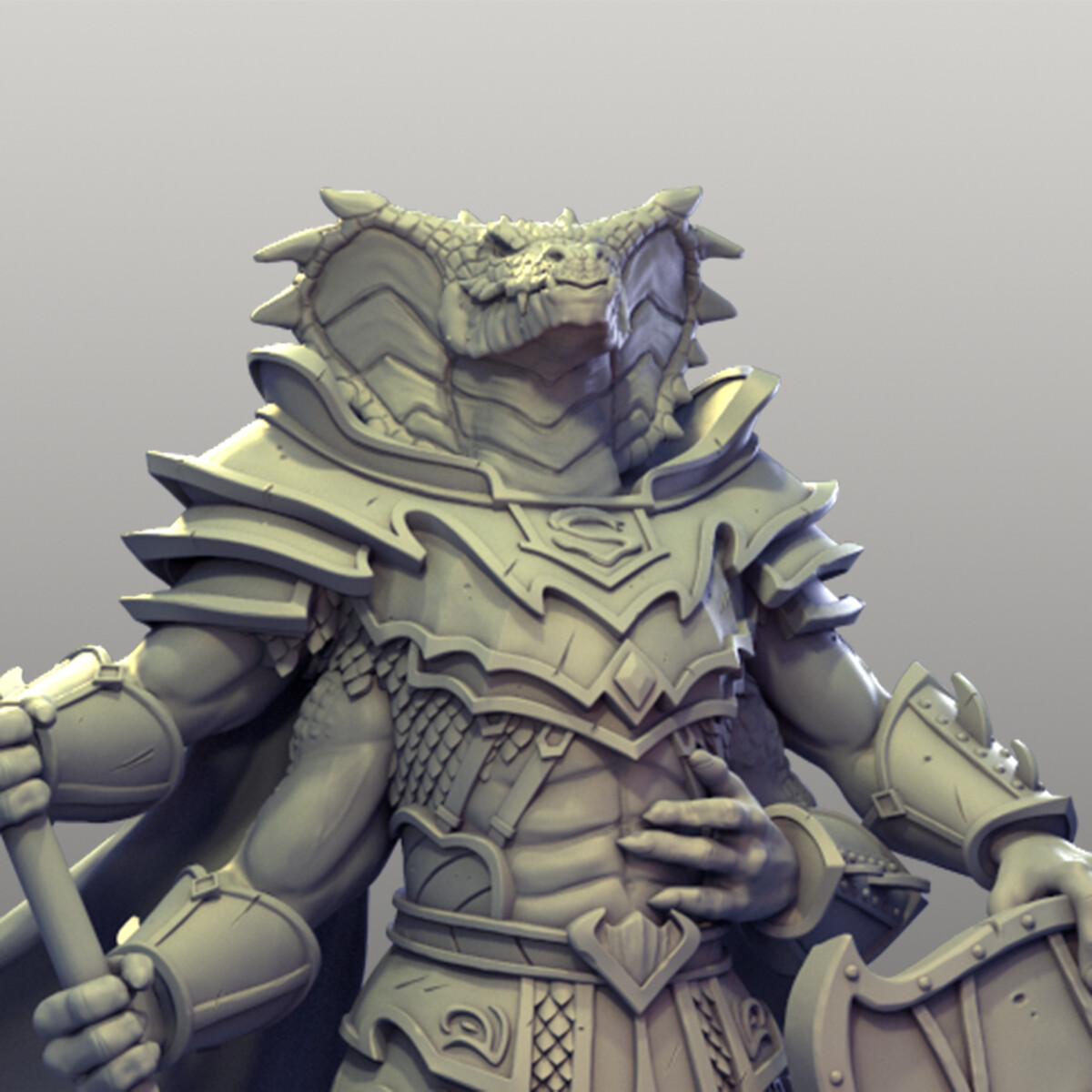 ArtStation - Naga Guardian