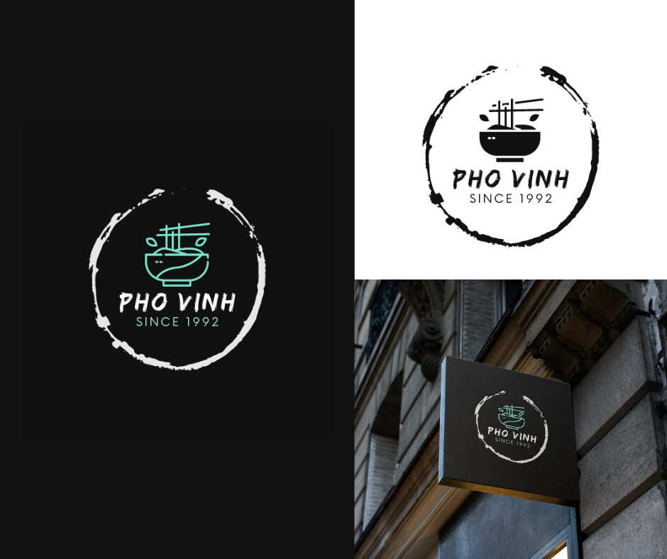 ArtStation - Pho Restaurant Logo