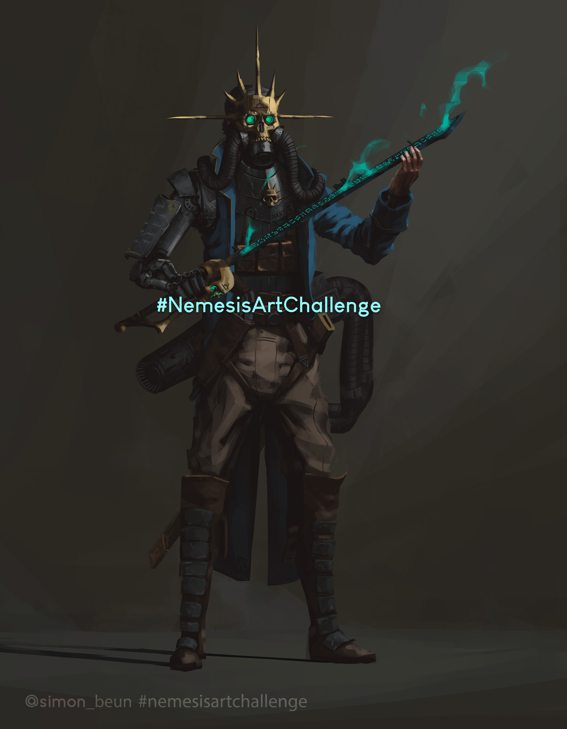 ArtStation - Nemesis Art Challenge - Character Design : Captain ...