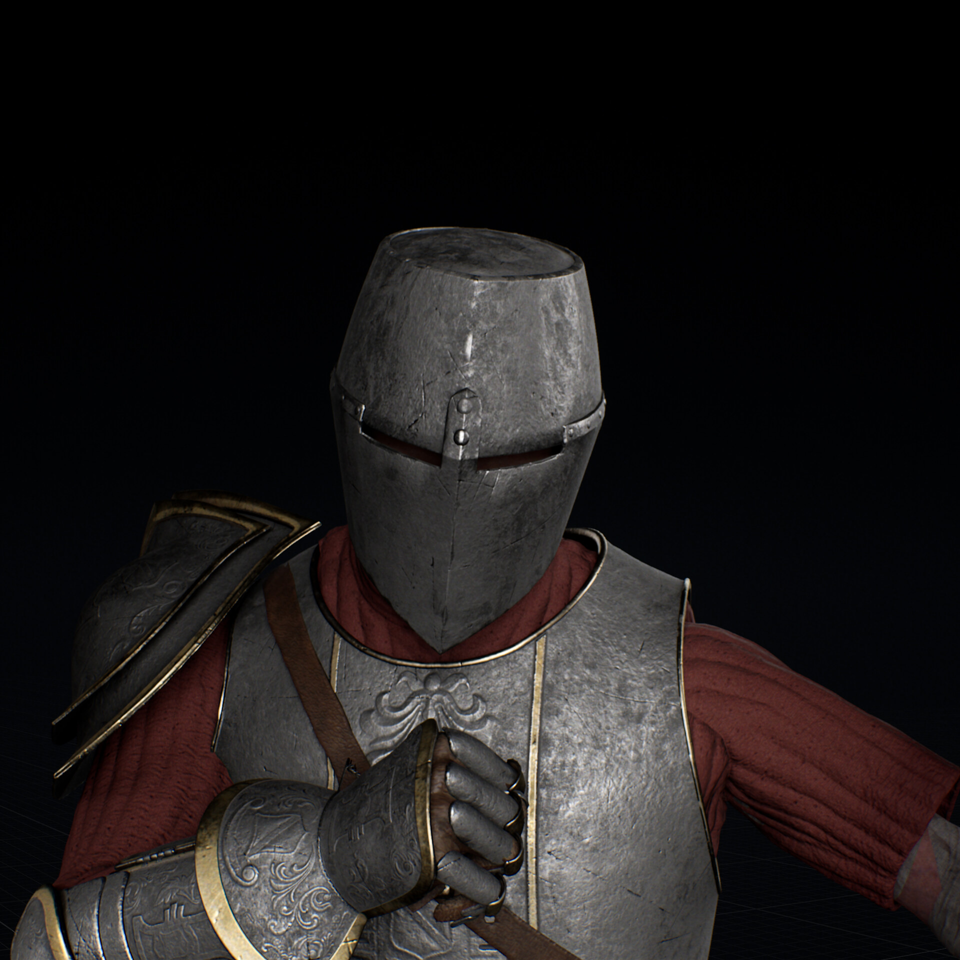 ArtStation - Lothar, Templar of the Order of Penance