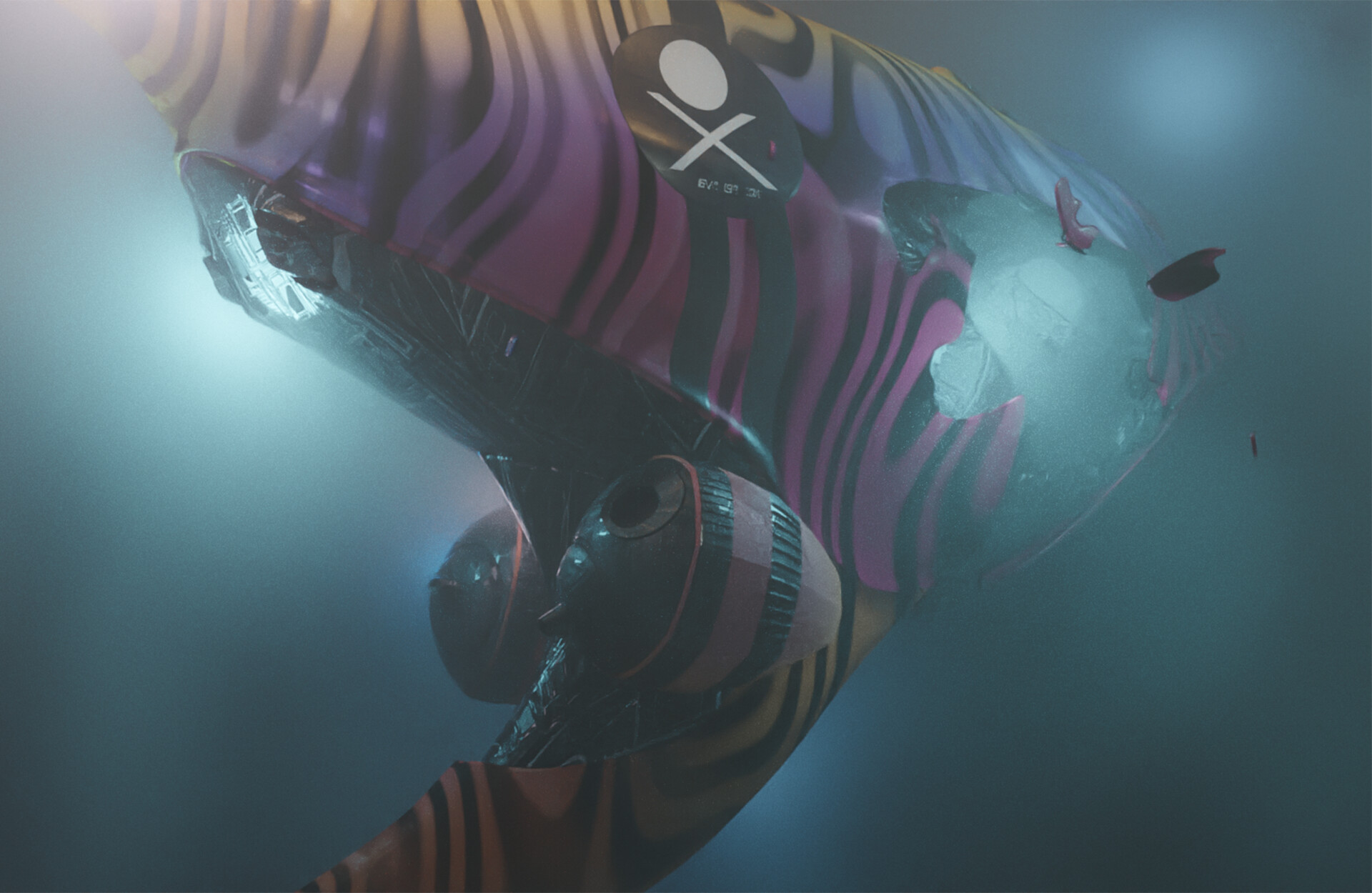 Théo Rigoulay - Chris Foss' Space Ship - Jodorowski's DUNE