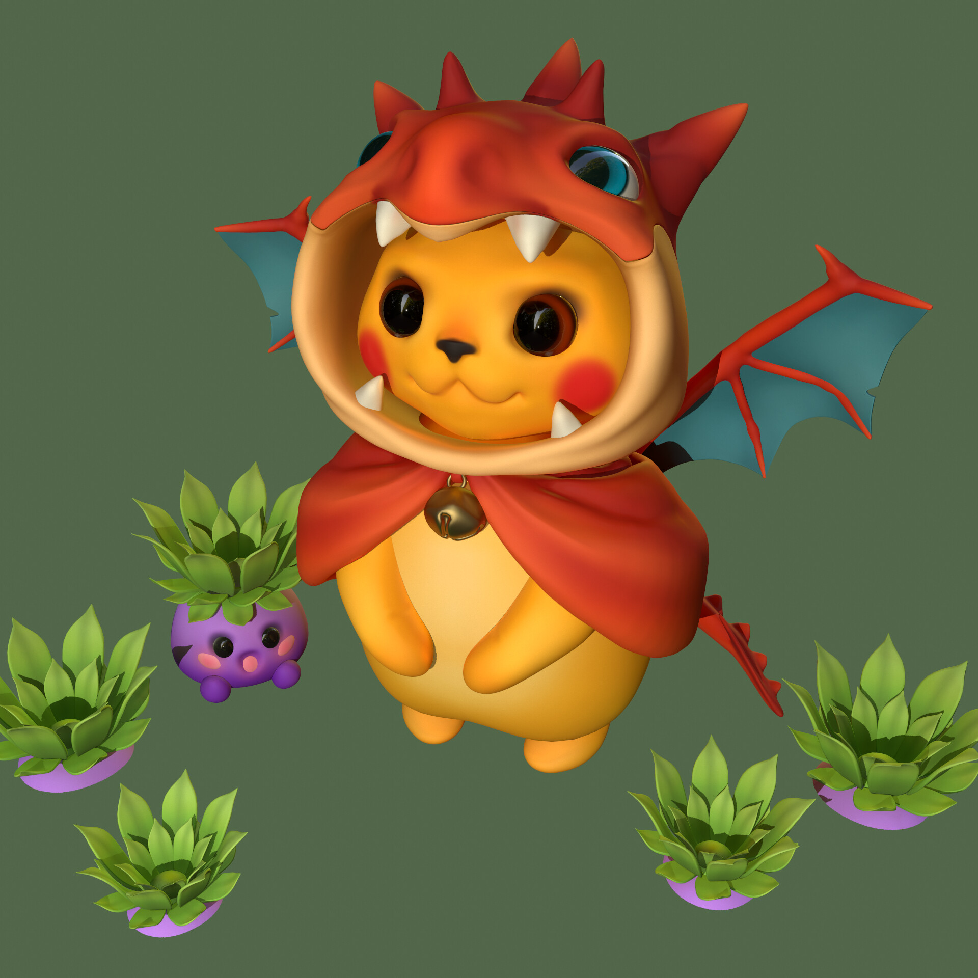 ArtStation - Stylized Pikachu Pokemon