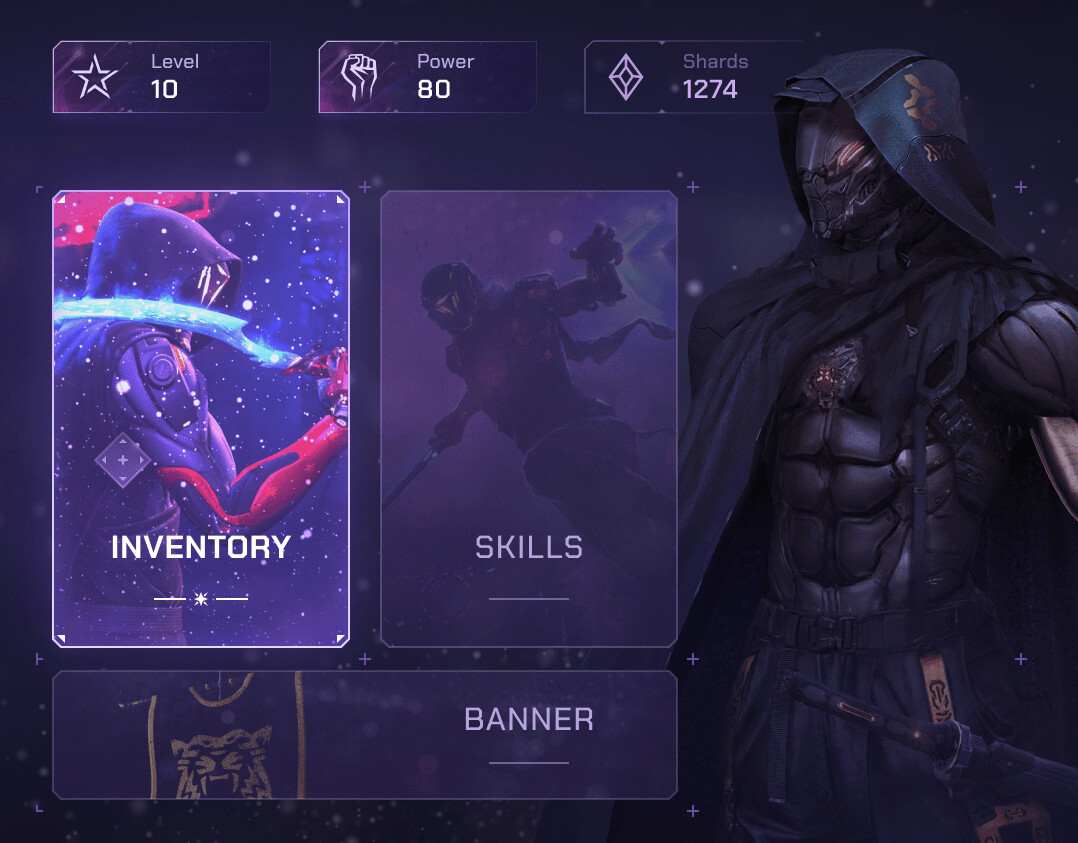 ArtStation - Game UI Concept. Just for fun