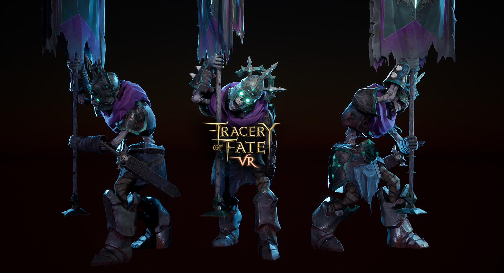 ArtStation - Tracery Of Fate - Skeletons