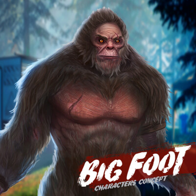 ArtStation - BIG FOOT | characters design