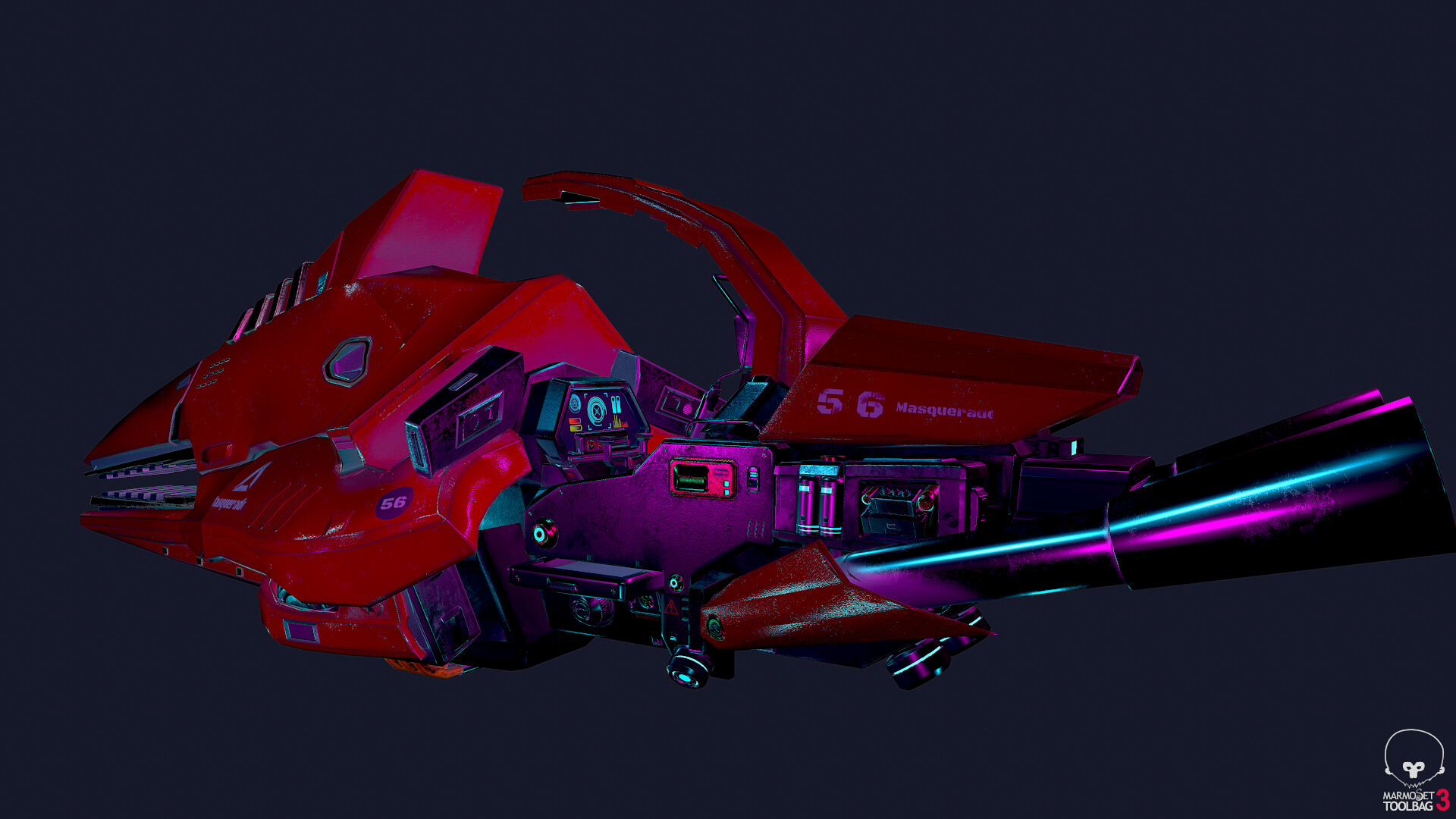 ArtStation - Sci -fi motorcycle