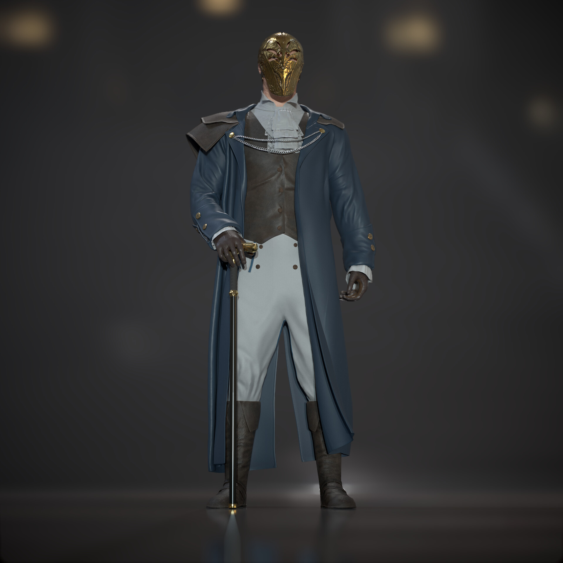 ArtStation - Justicar Ostap - "The Wraith" - Character Fan Art