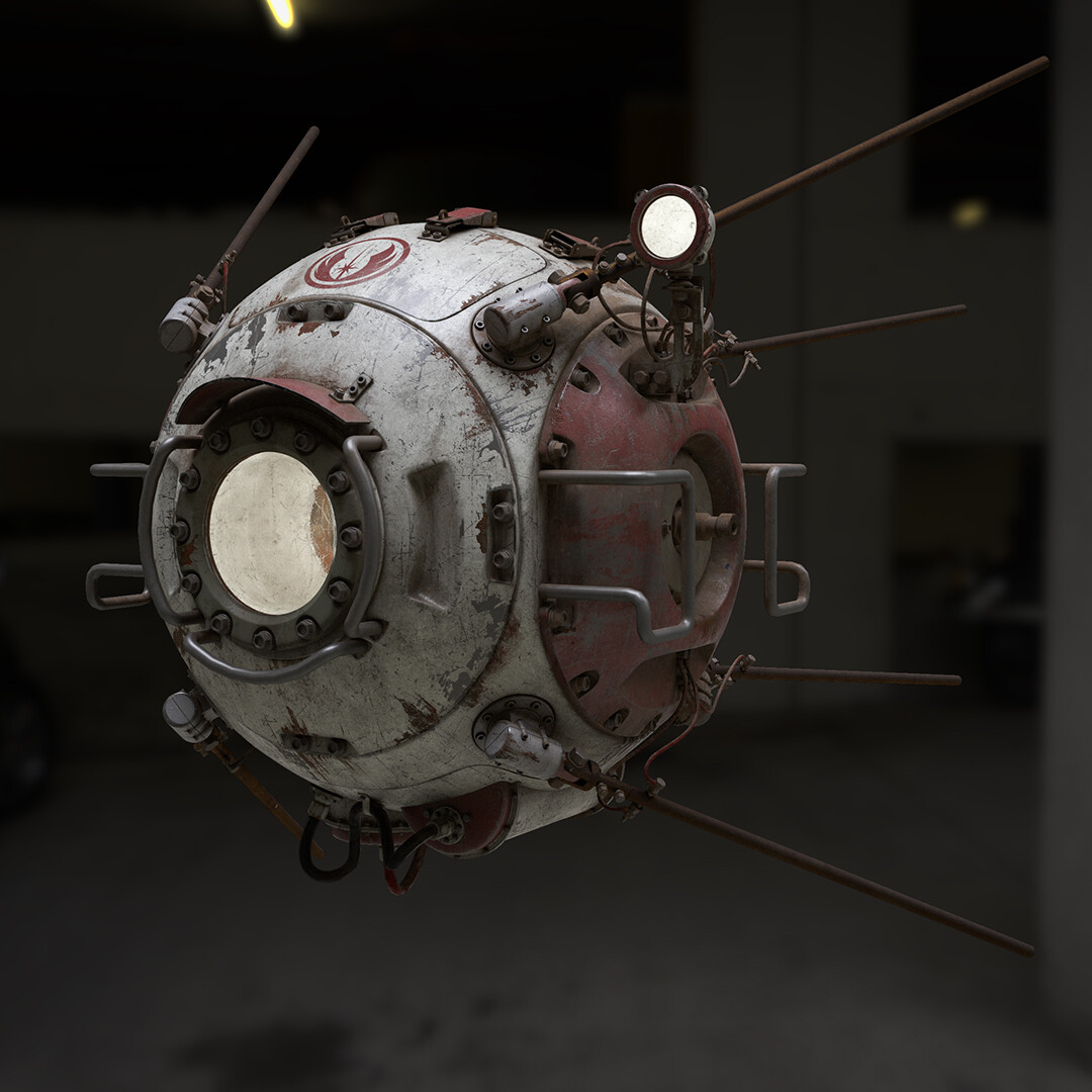 ArtStation - Sci-Fi Drone Texturing