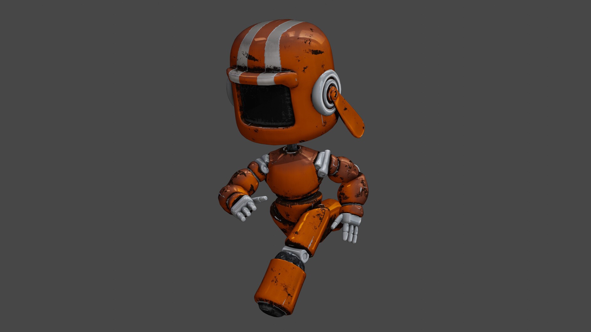 ArtStation - Lil Orange Robot
