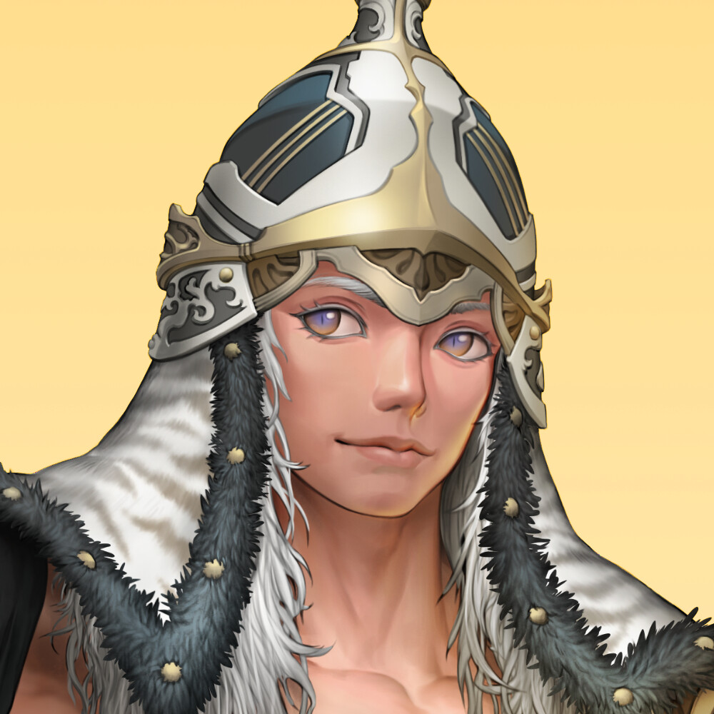 ArtStation - Four Divine Guardians - White Tiger