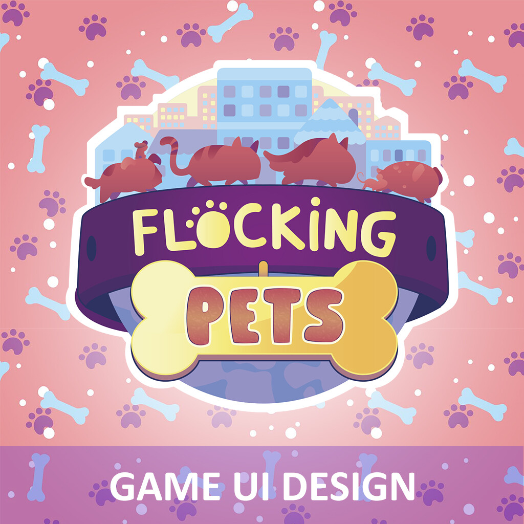 ArtStation - Pets Game UI Design