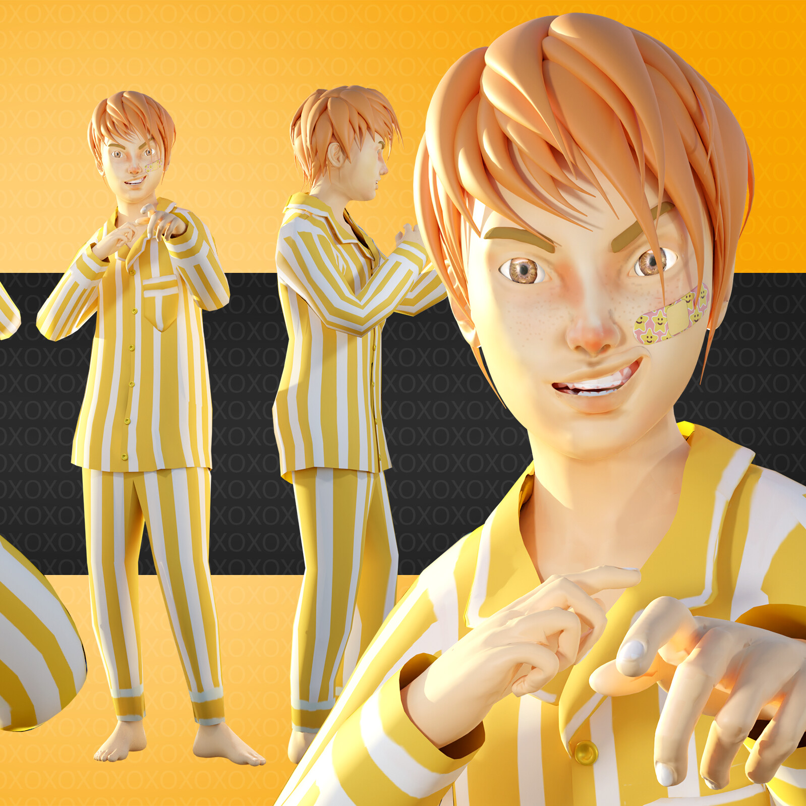 ArtStation - Sam in Imagined Reality Short Animated Film