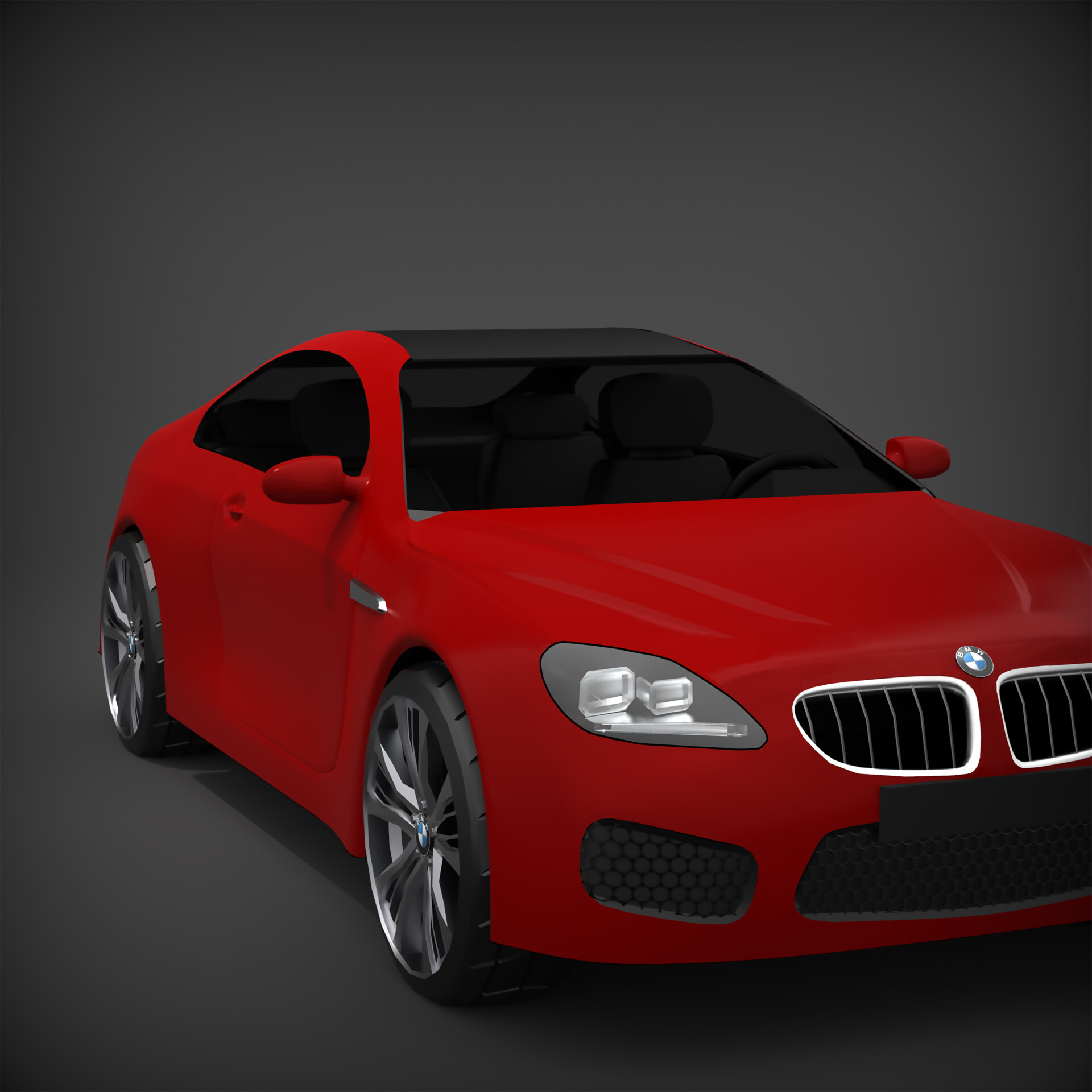 ArtStation - 3D car BMW