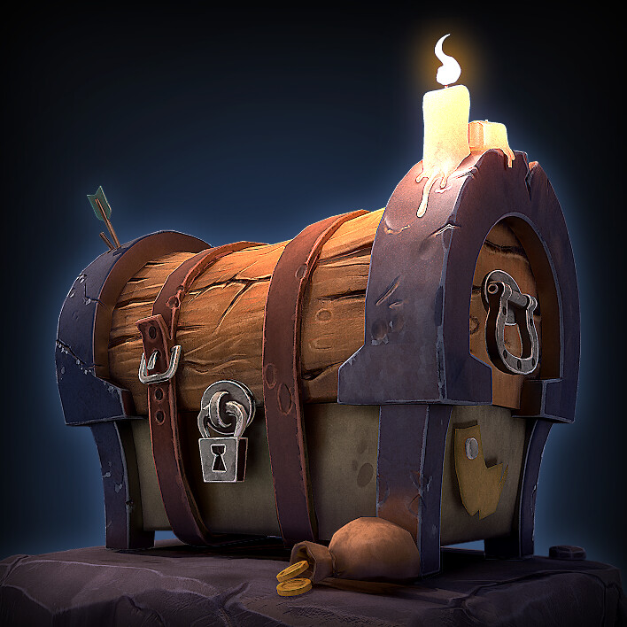 ArtStation - Mysterious Chest