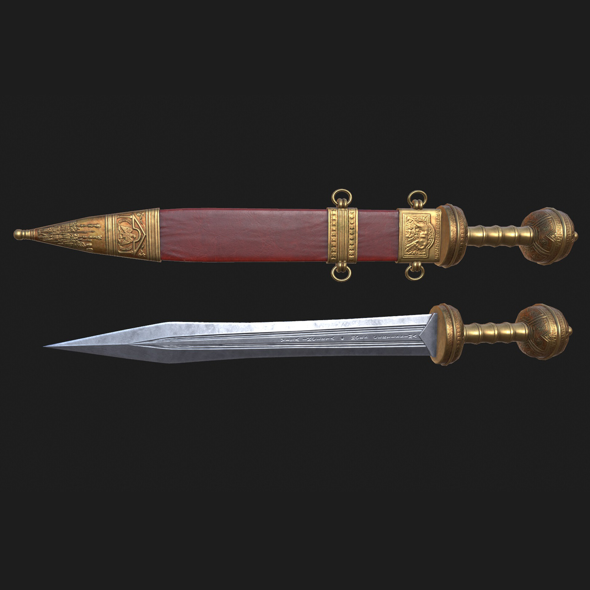 ArtStation - Gladius Sword 02