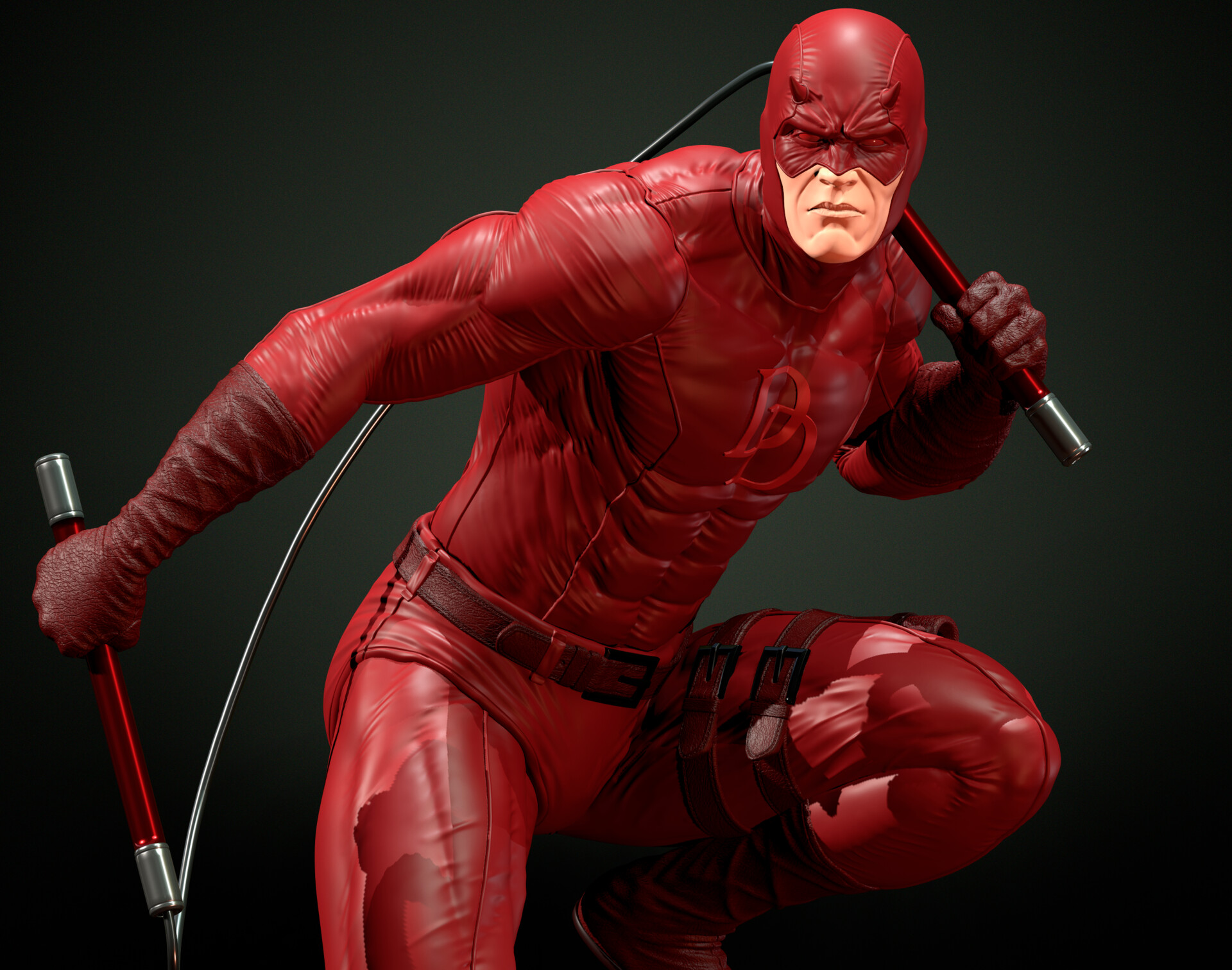 ArtStation - CLASSIC DAREDEVIL
