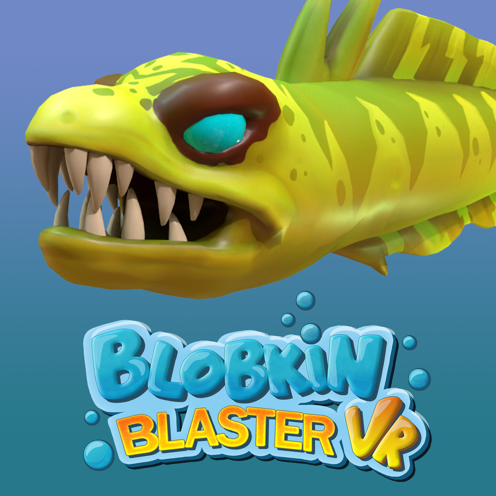 ArtStation - Blobkin Blaster VR - Eel Boss