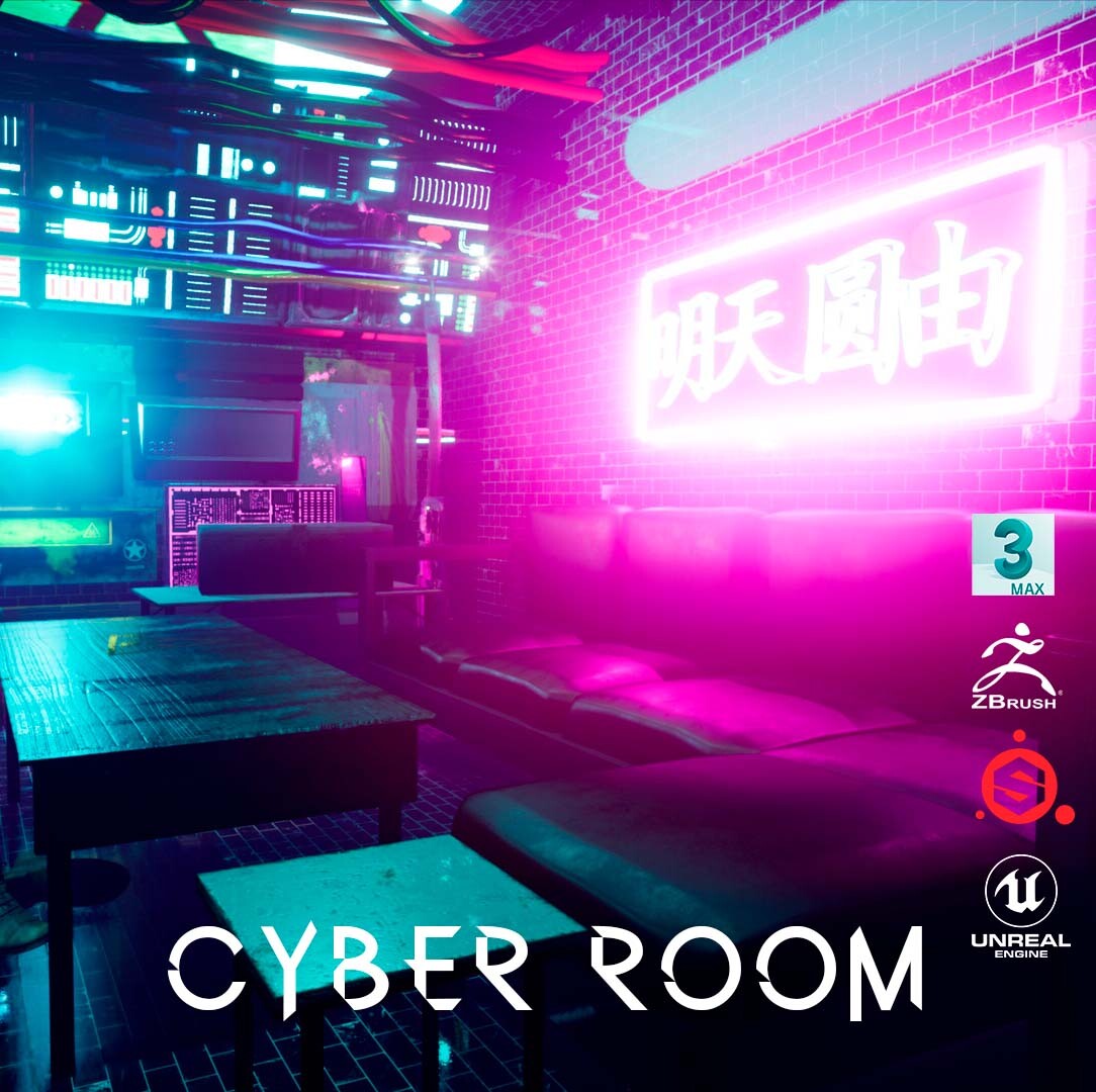 ArtStation - Cyber Room