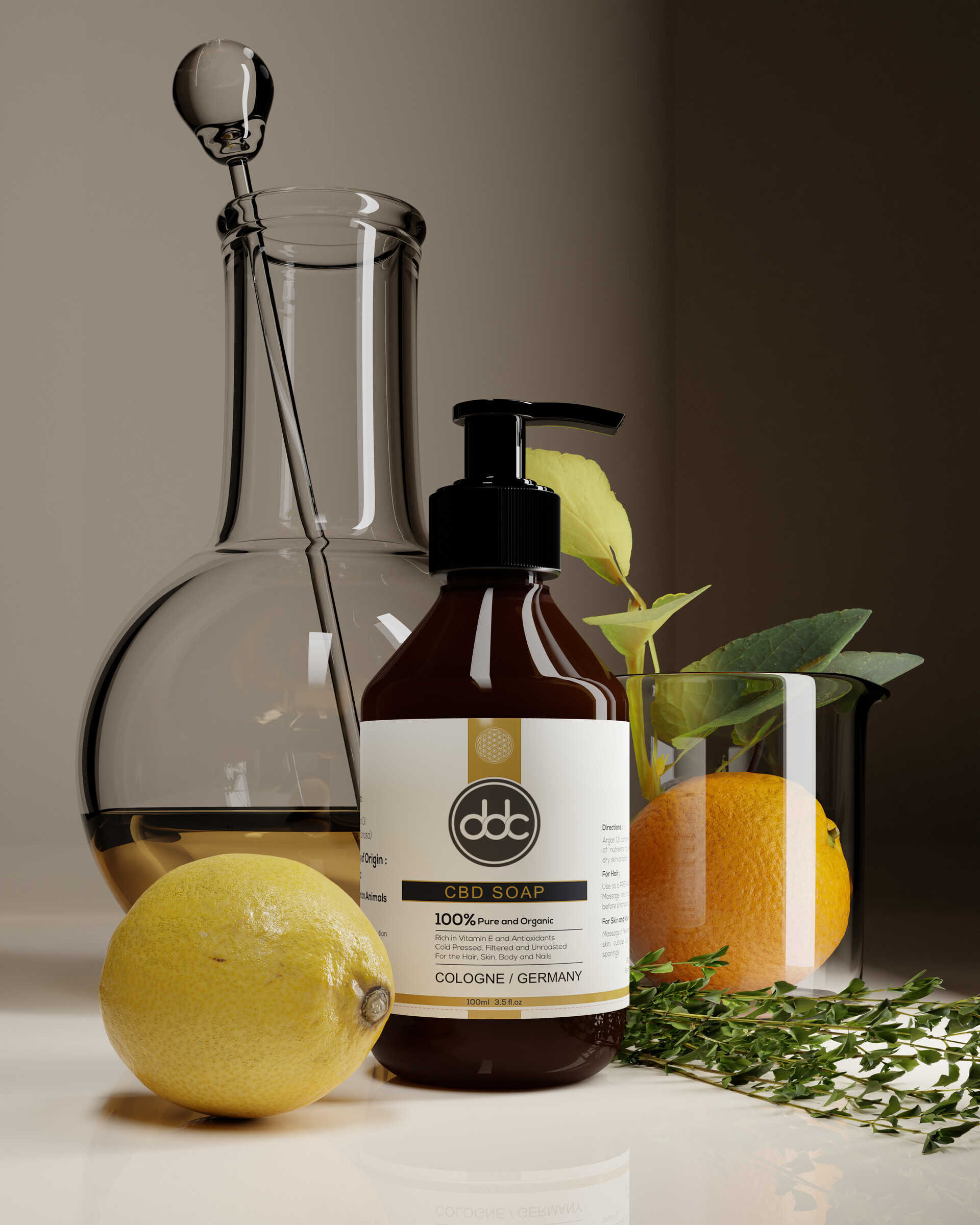 ArtStation - CBD Soap -for a calming shower