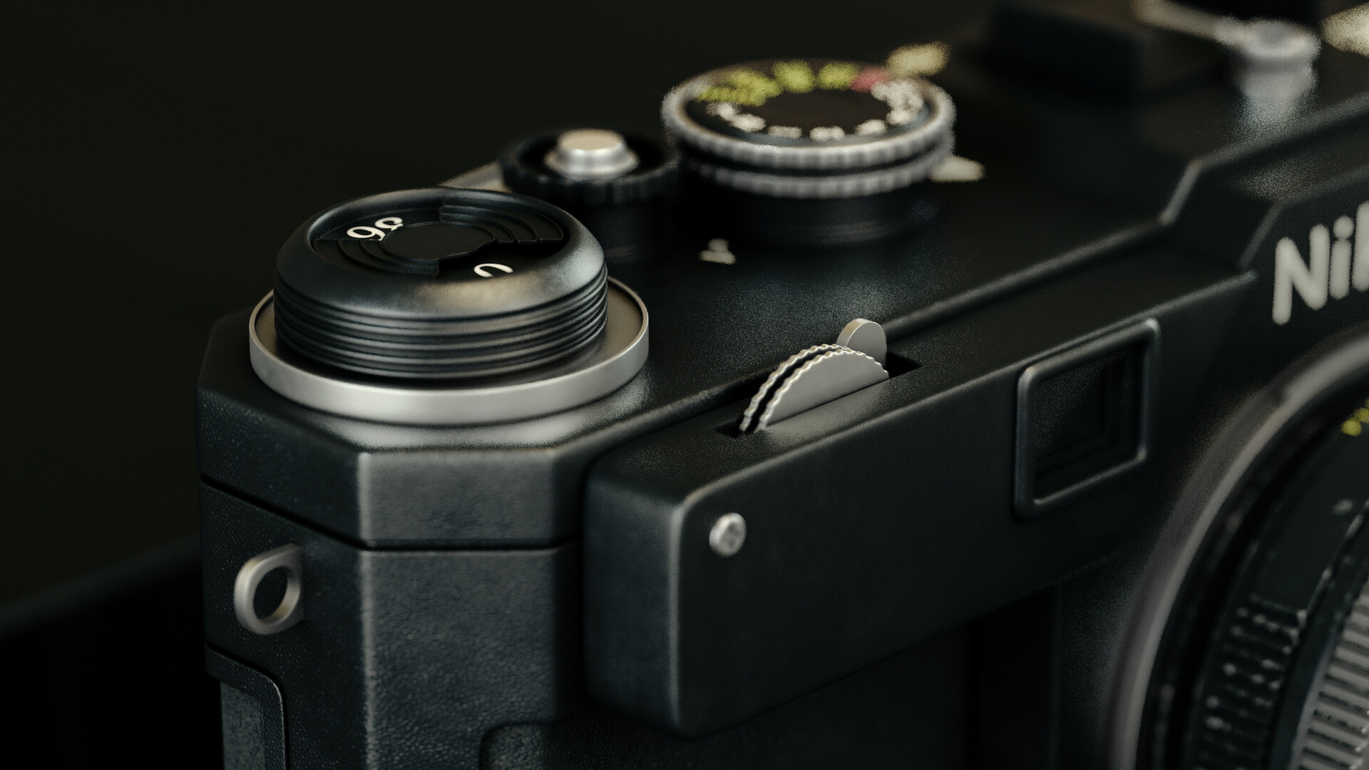 ArtStation - 3D Nikon S3 & Nikon Nikkor 50mm Lens