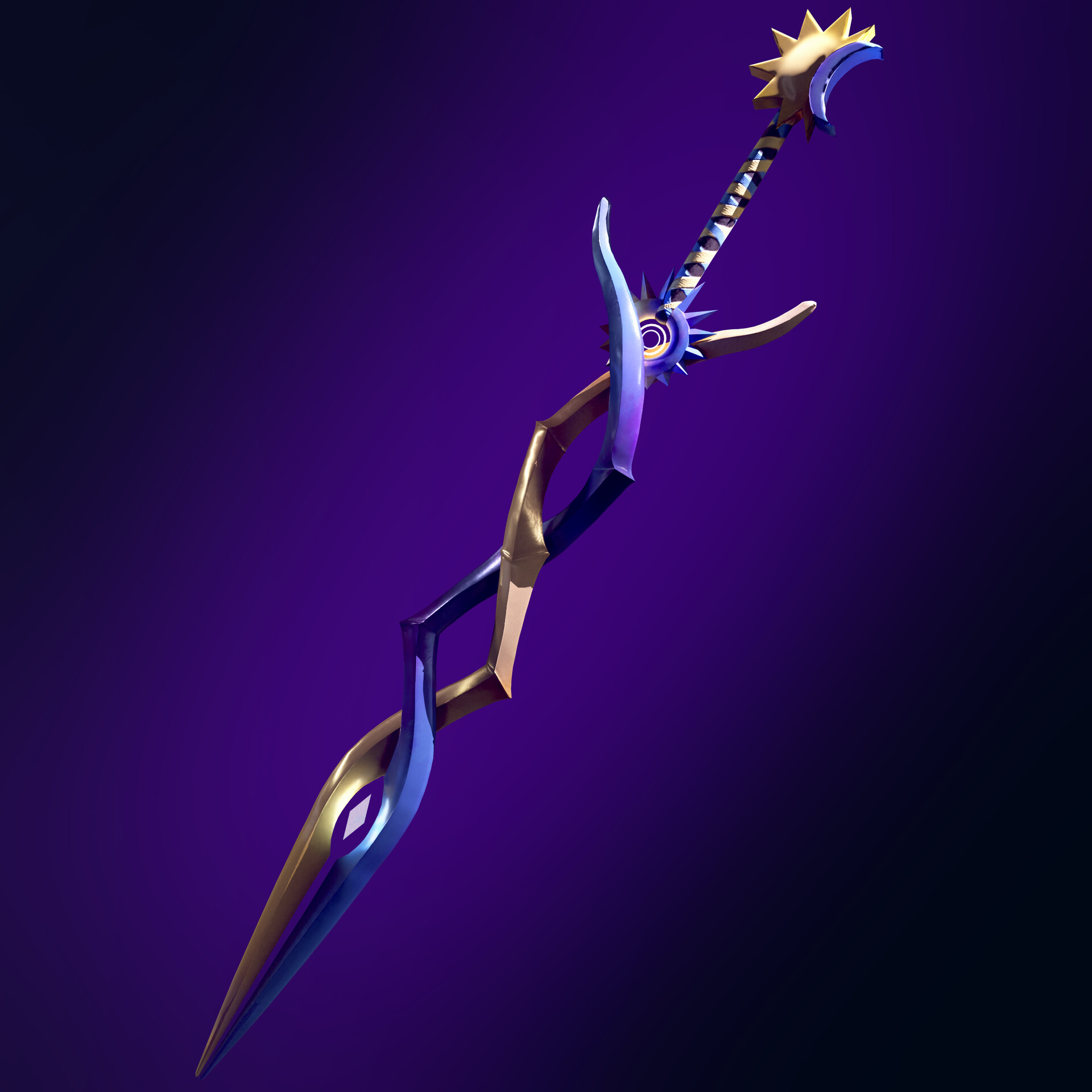ArtStation - Sun and Moon Sword
