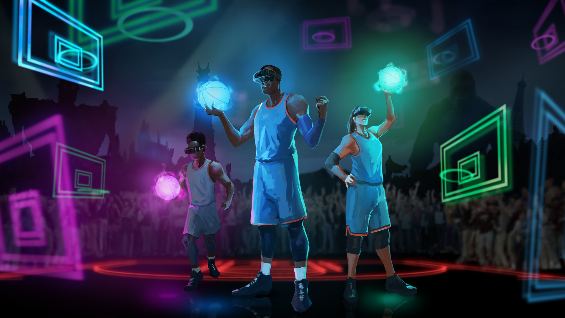 ArtStation - Arcadia - Space Jam - Storyboards and Keyframes