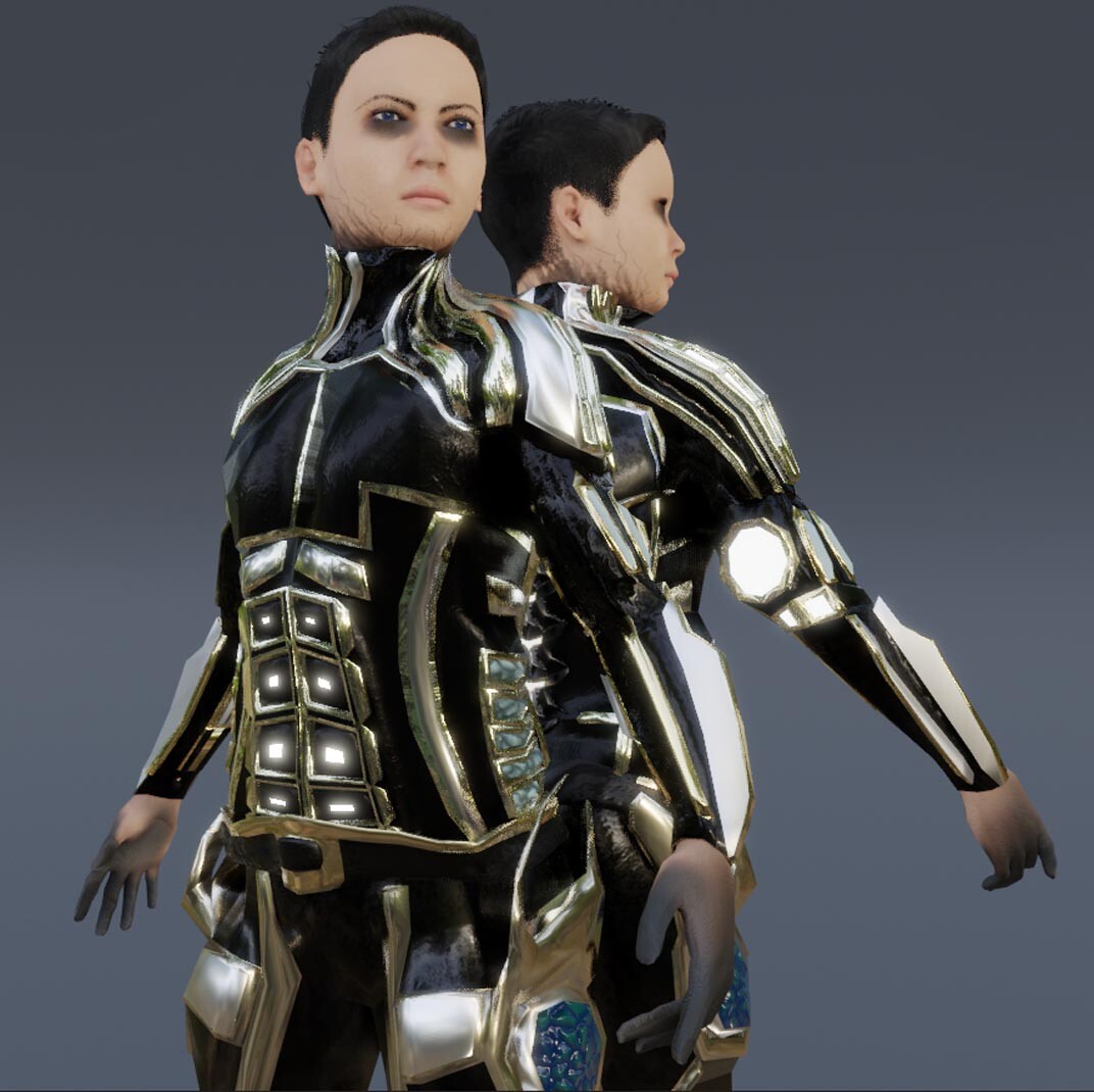 ArtStation - 3D Character Design + Armor