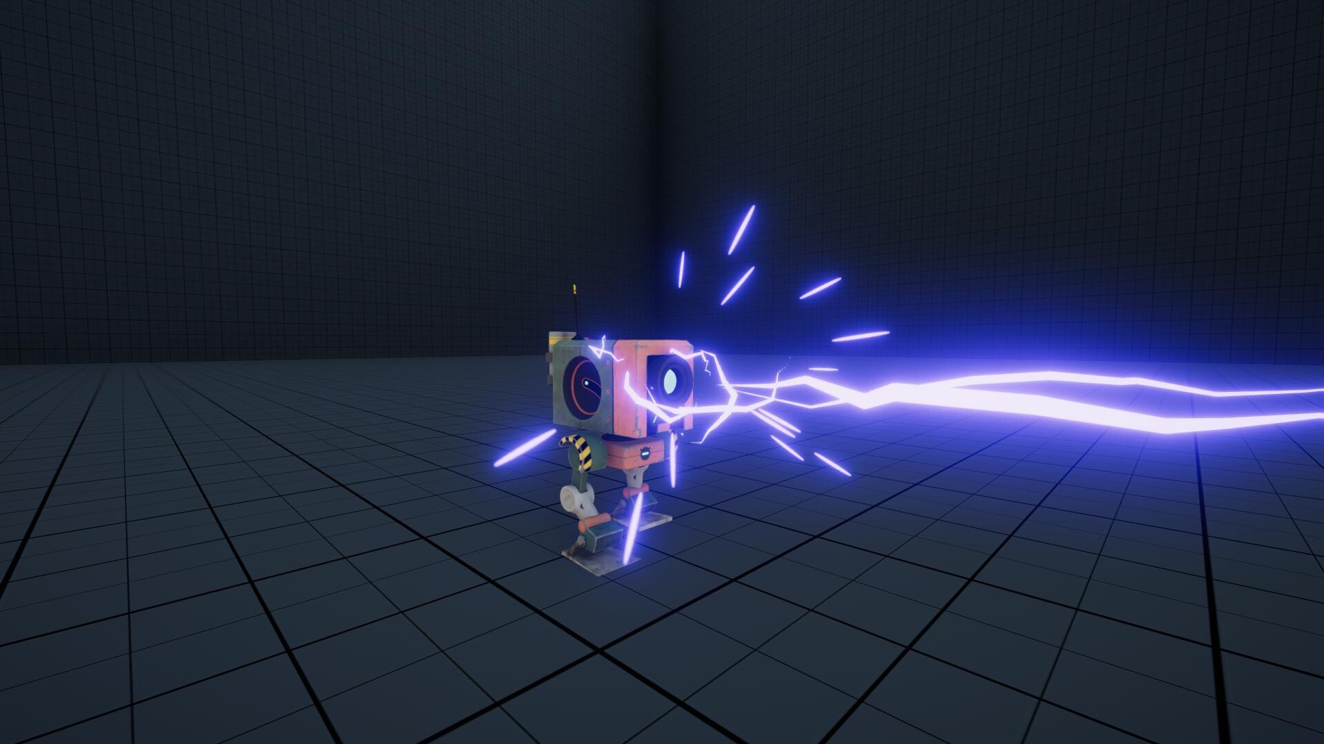 ArtStation - [VFX] Mini-bot Electricity Attack