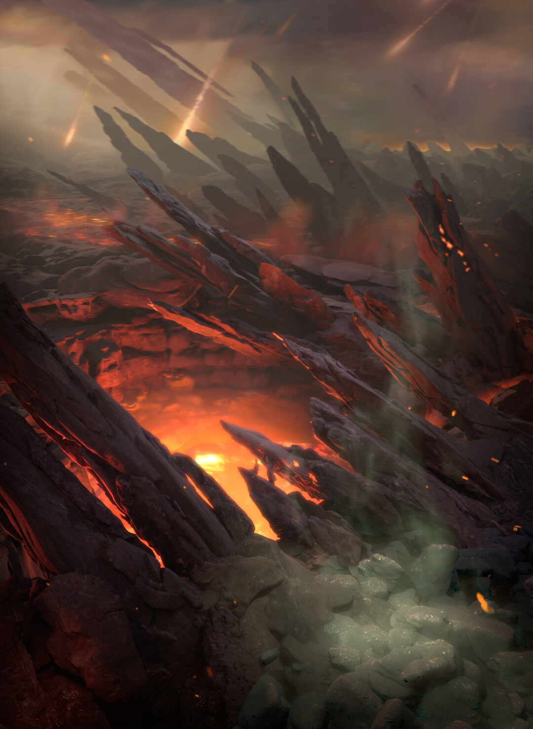 ArtStation - Fiery Peaks and Brimstone
