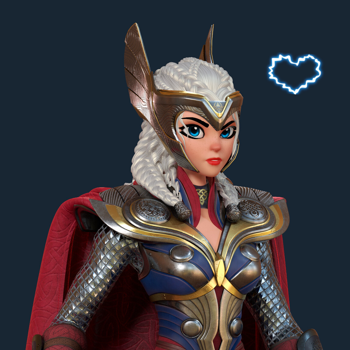ArtStation - Lady Thor (Realtime)
