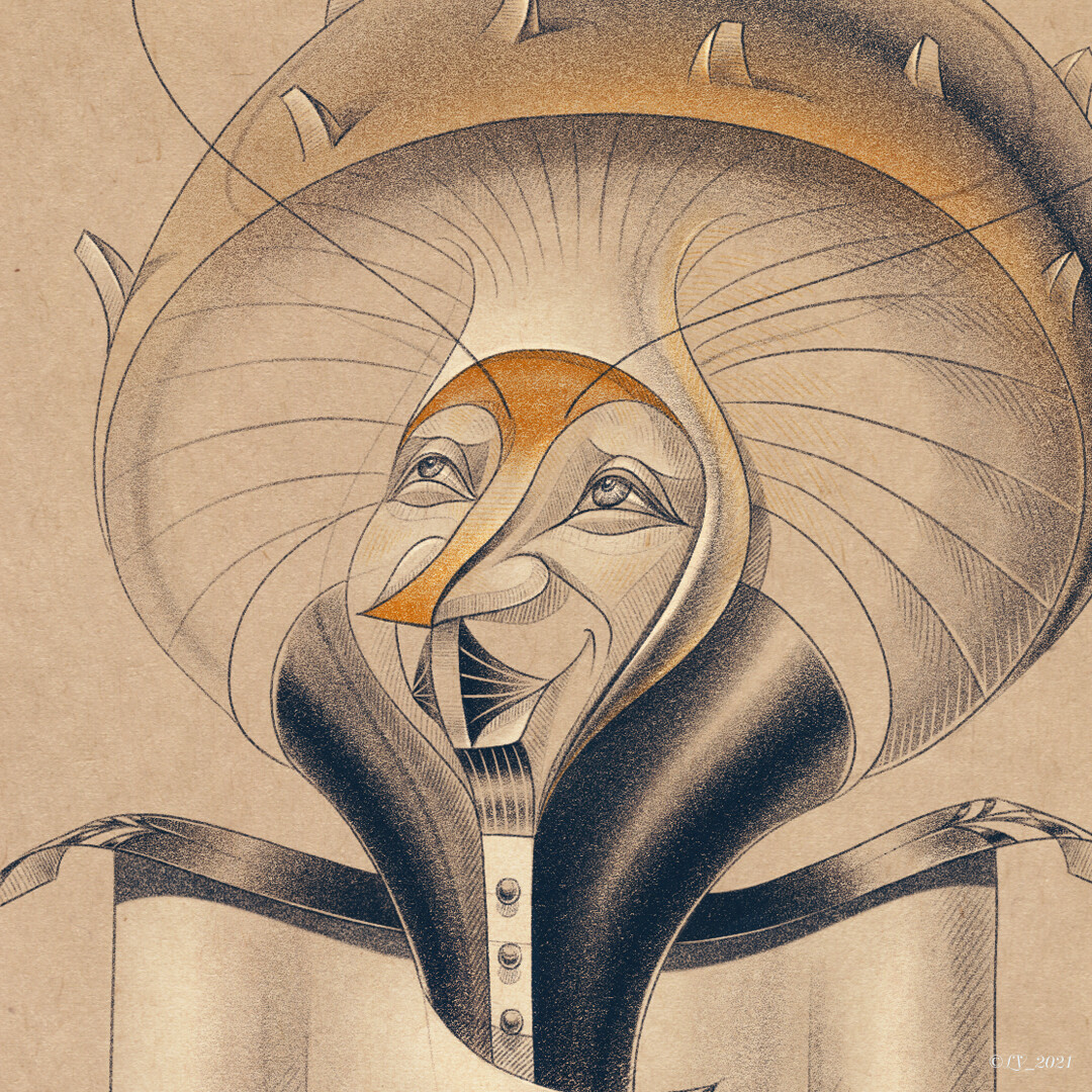 ArtStation - PROUD FUNGI. LIEUTENANT ARMILLARIA