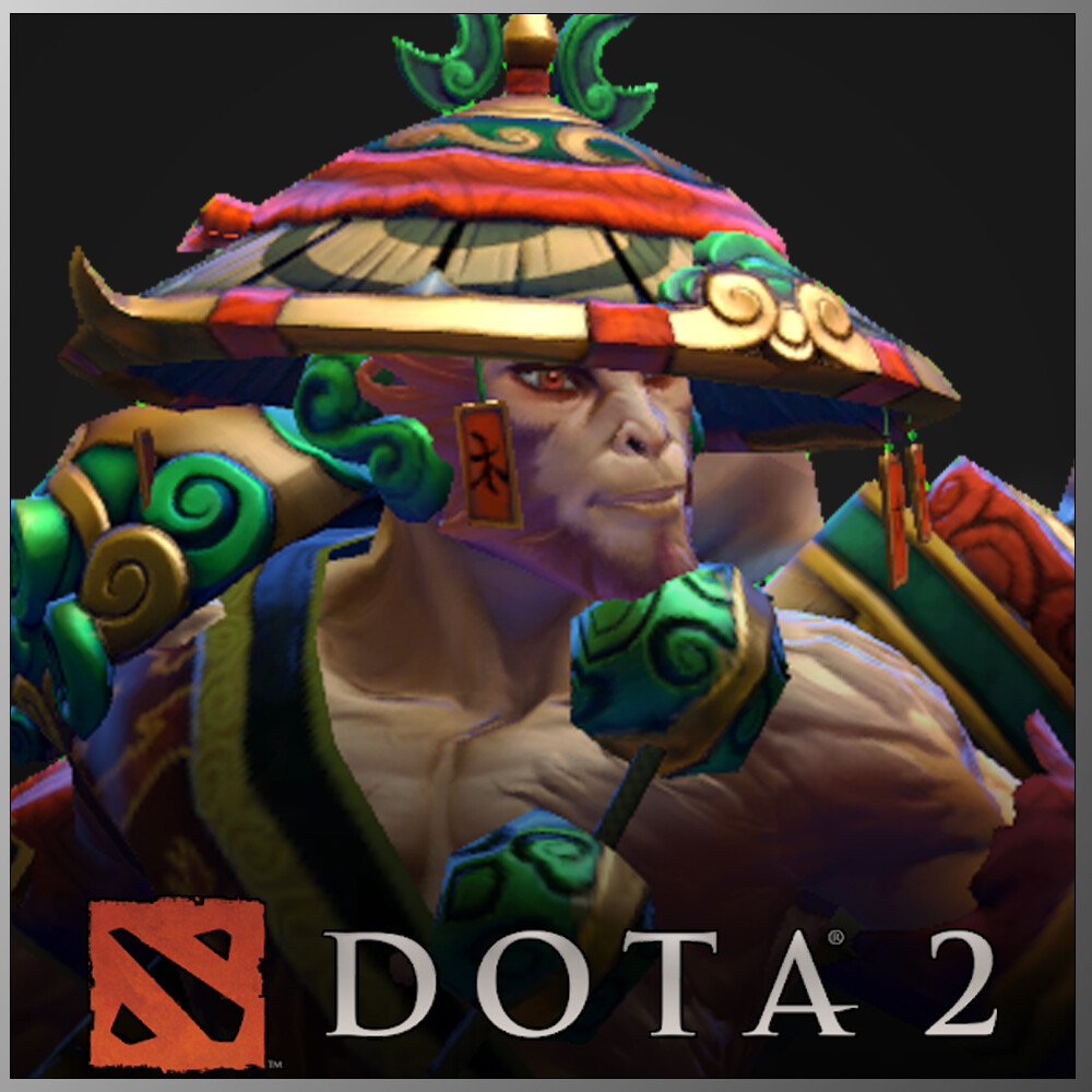 ArtStation - Nefrit King's ancient monkey