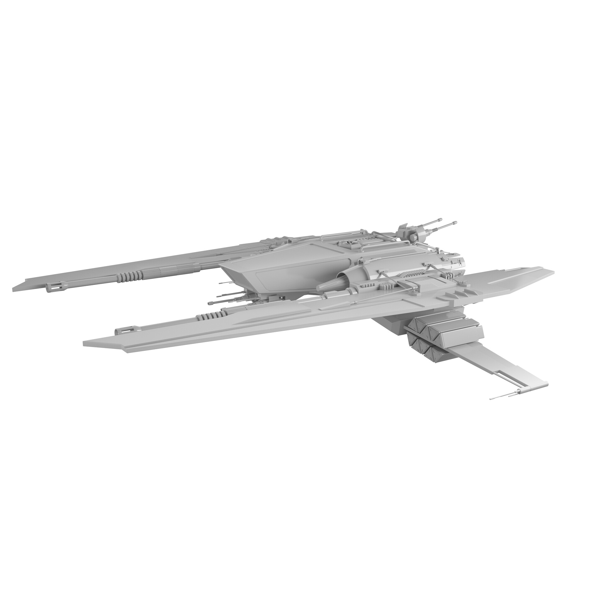 ArtStation - Heavy Fighter WIP