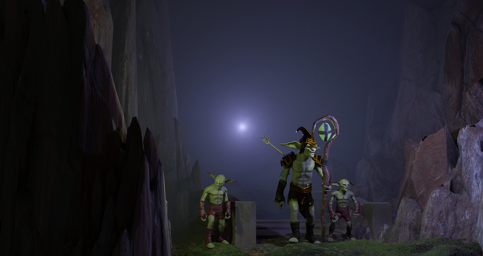 ArtStation - Goblins and props for a VR game