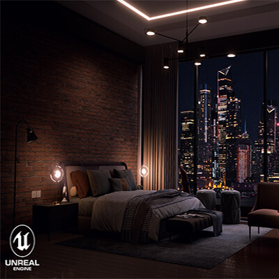 ArtStation - Blustery Night in New York