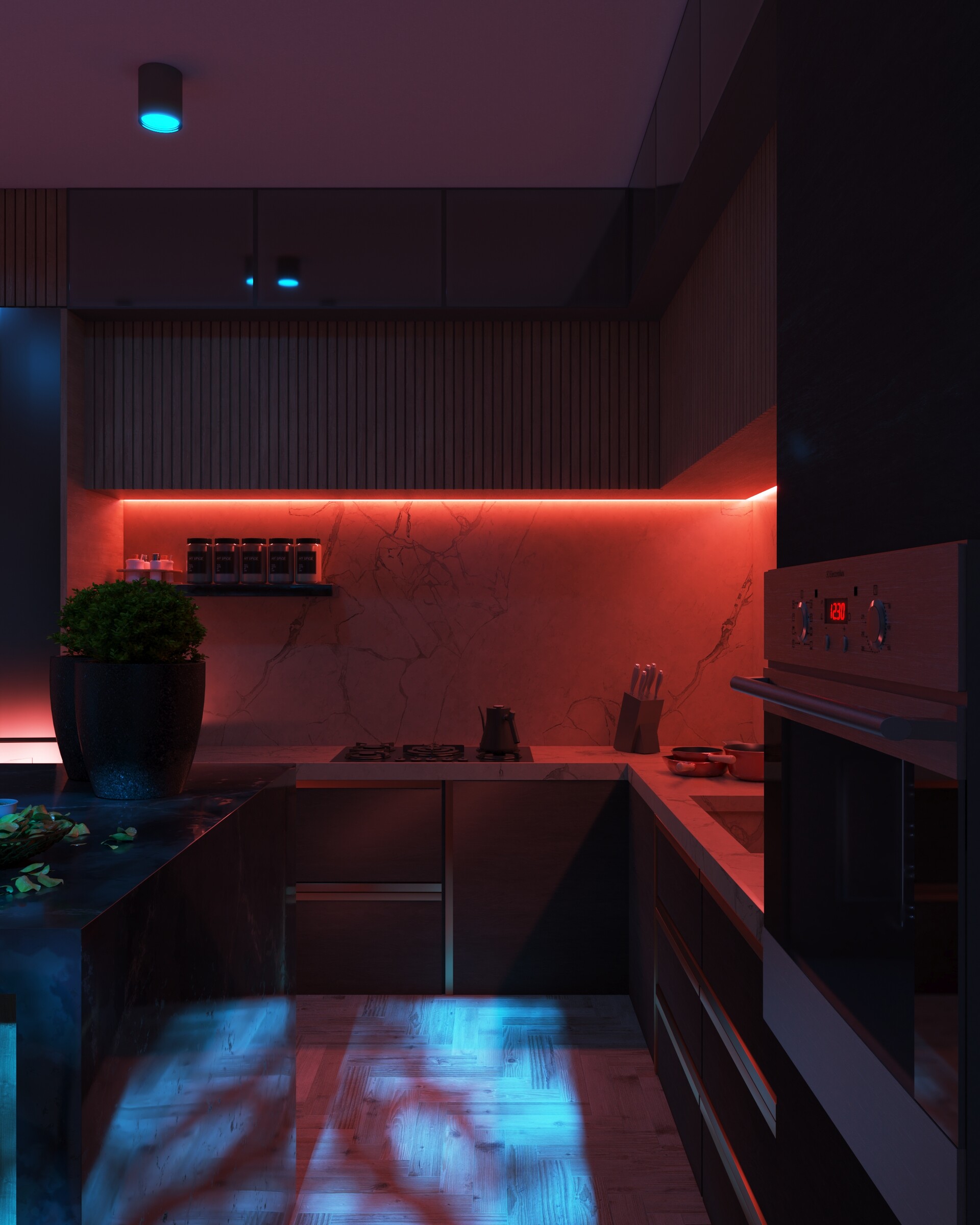 ArtStation - CGI - LUXURY KITCHEN