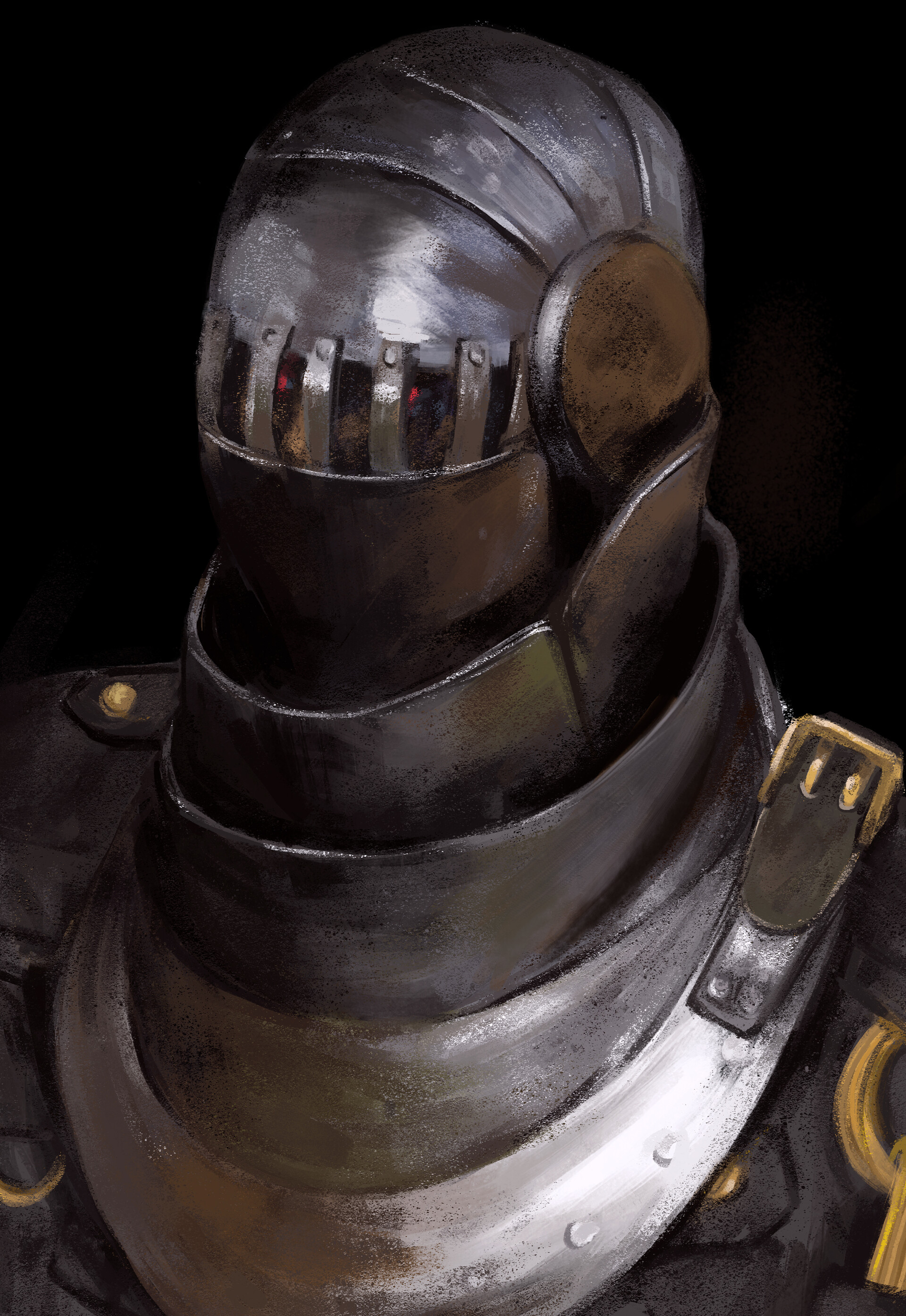 ArtStation - Metal Armor and Material Study