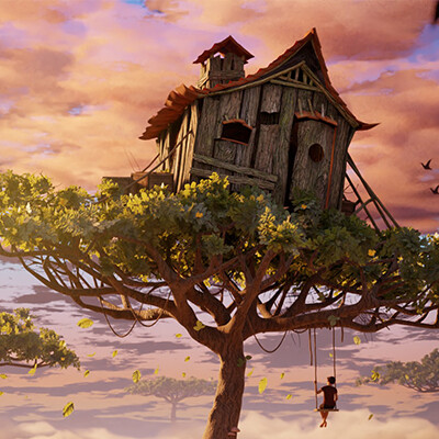 ArtStation - CG Boost - Treehouse Challenge