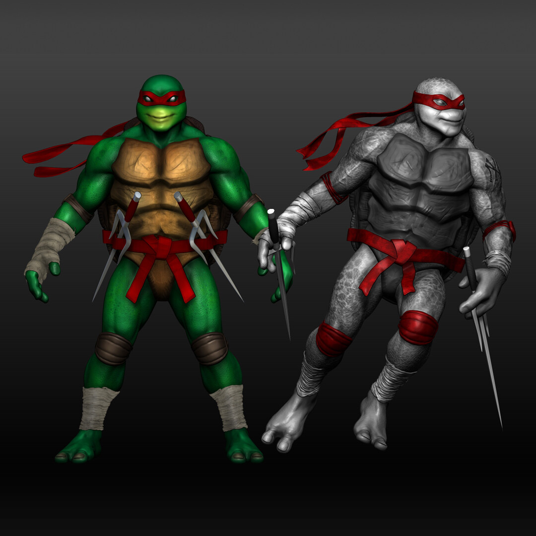 ArtStation - Raphael--[TMNT-2003]