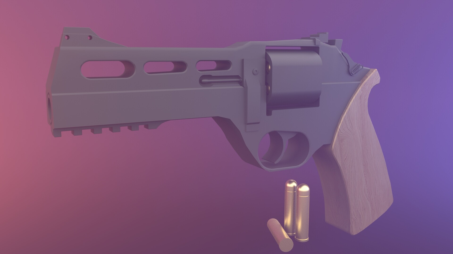 ArtStation - [Maya] Revolver