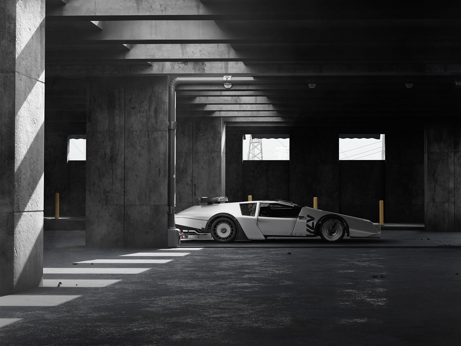 ArtStation - Consep car full cgi scene