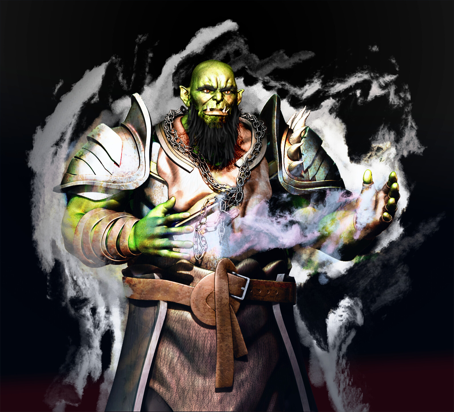 ArtStation - Orc Mage