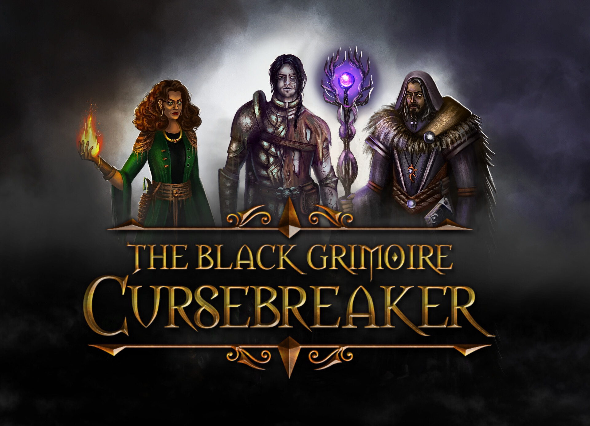 ArtStation - The Black Grimoire: Cursebreaker - character illustrations