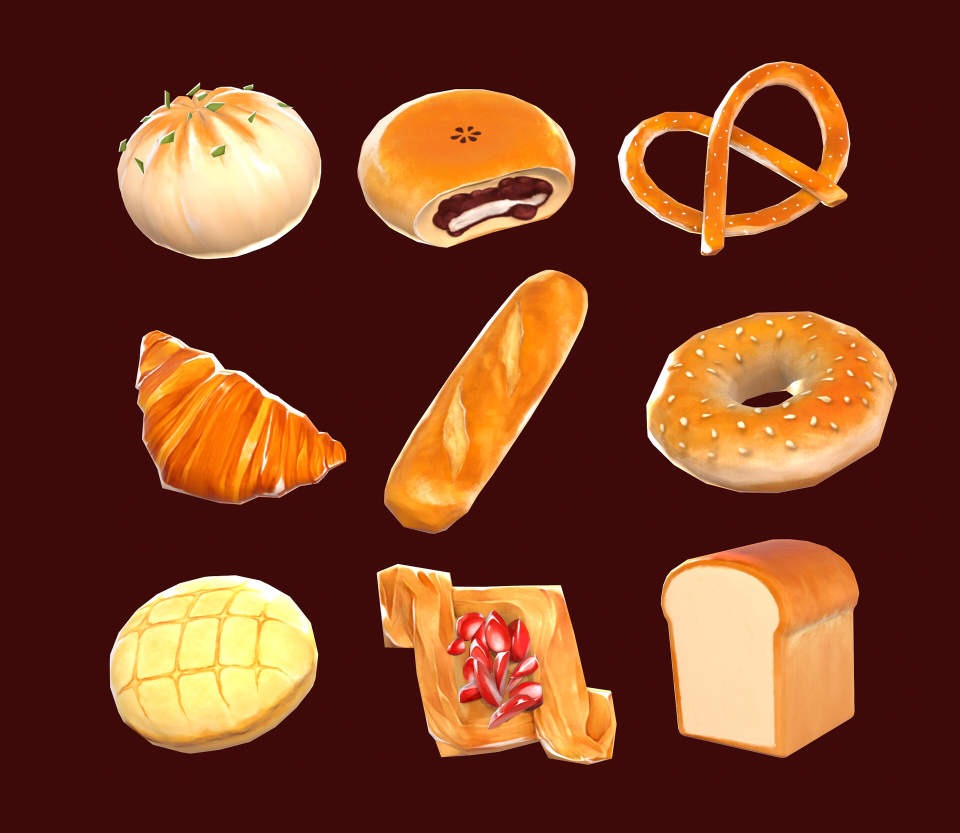 ArtStation - Bread Collection