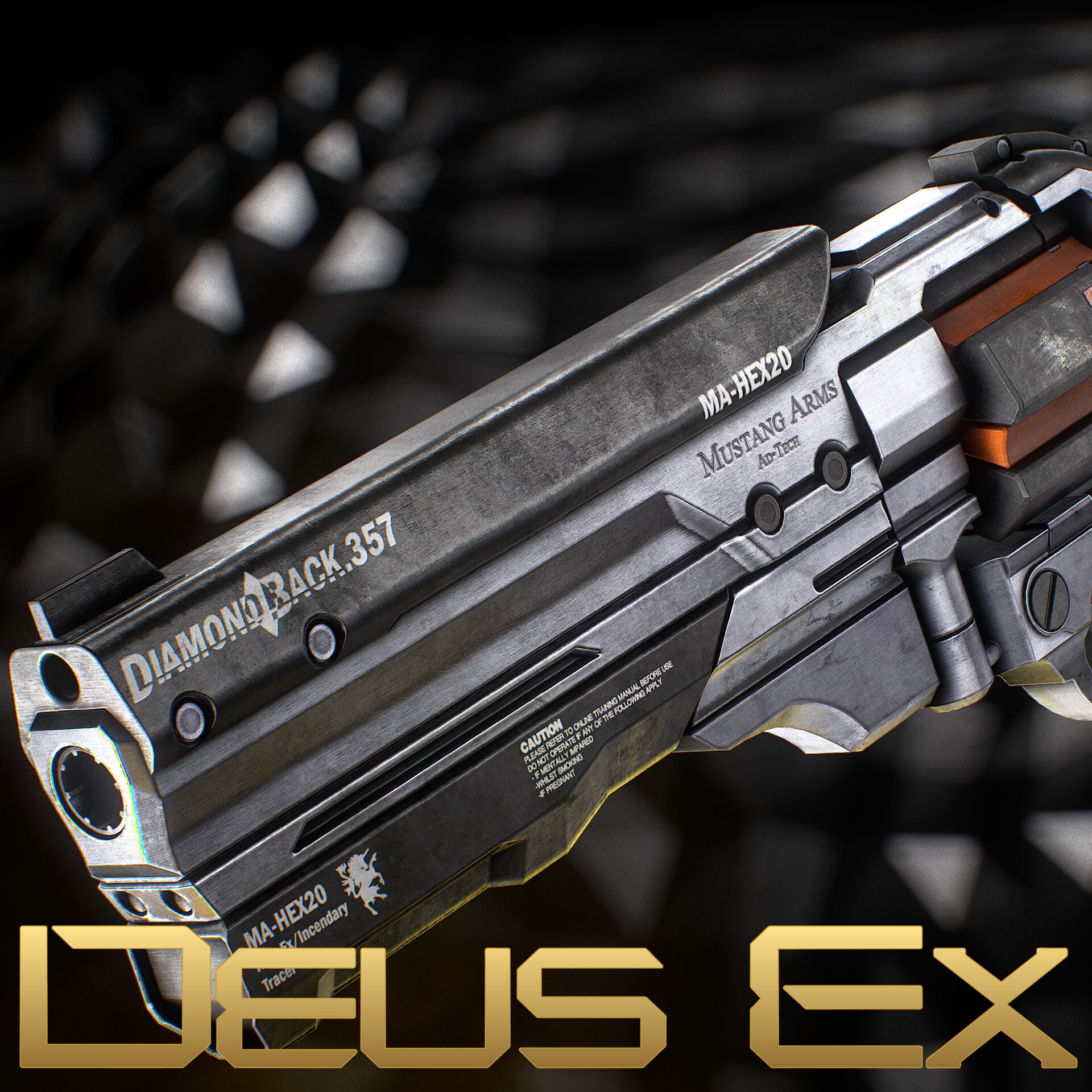 ArtStation - Deus Ex Revolver